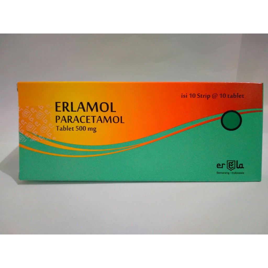 Jual ERLAMOL PARACETAMOL | Shopee Indonesia