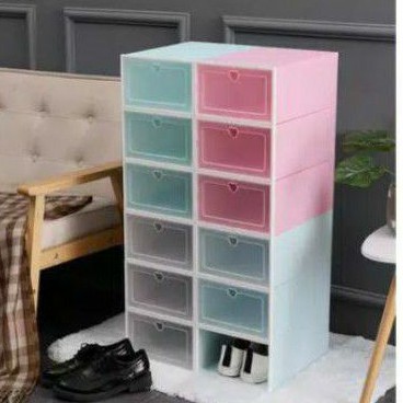 Jual box sepatu kotak sepatu laci | Shopee Indonesia