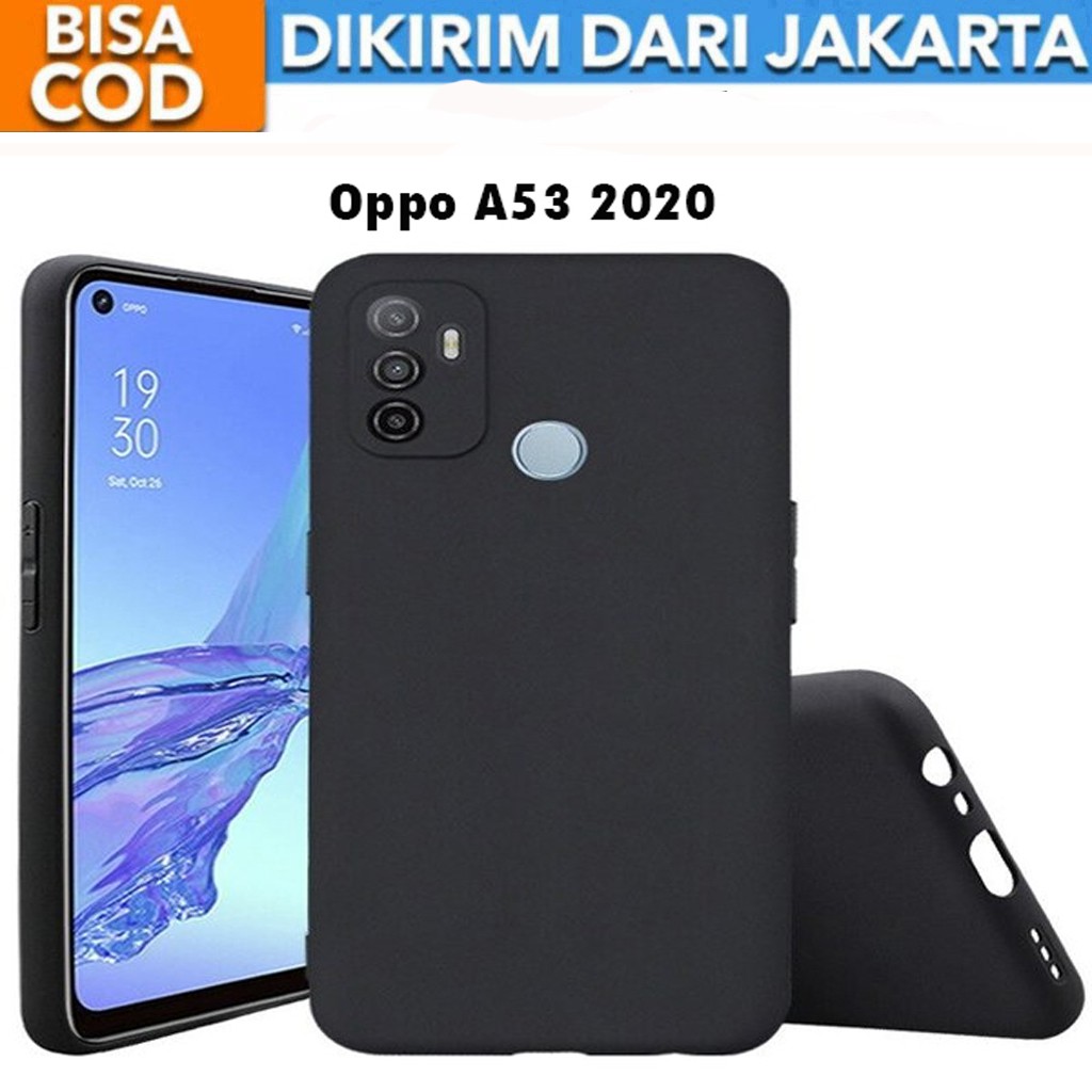 Jual Casing Oppo A53 2020 SoftCase Black Matte | Shopee Indonesia Jual Casing Oppo A53 2020 SoftCase Black Matte | Shopee Indonesia
