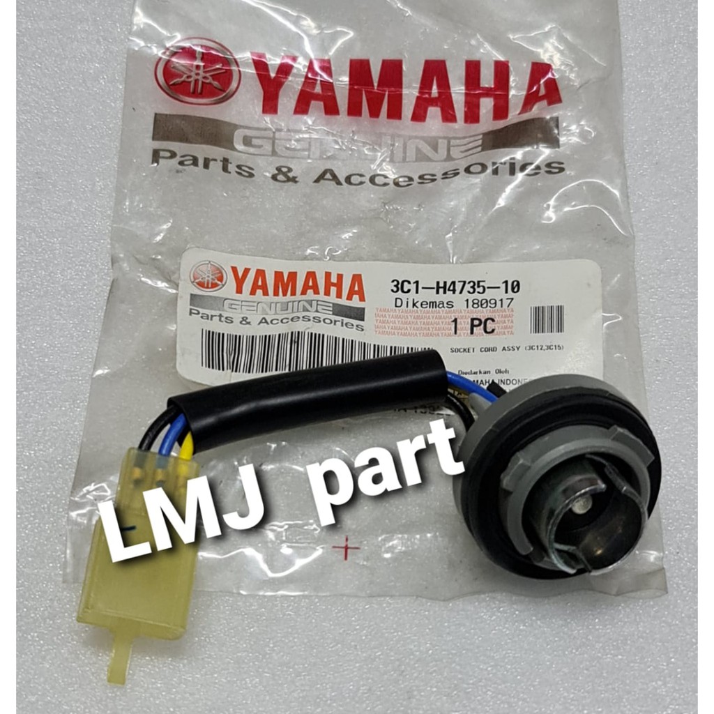 Jual FITTING PITING SOKET SOCKET LAMPU REM BELAKANG STOP LAMP VIXION ...