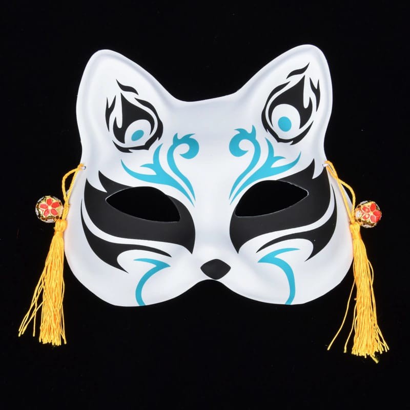 Jual Topeng Anbu Cosplay Ninja Kucing Japanese Anime Demon Slayer Fox ...