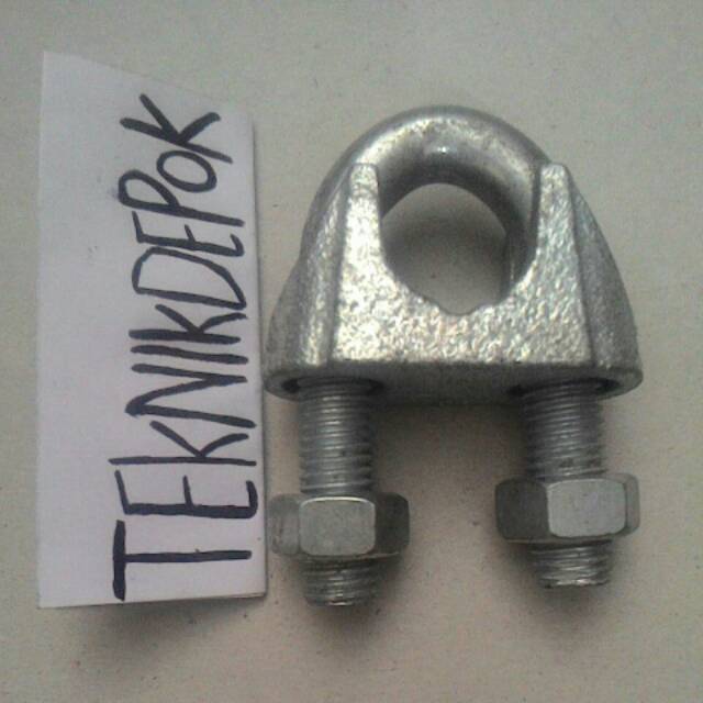 Jual clamp sling 3/4 inch M. 20 klem kuku macan klem seling penjepit ...