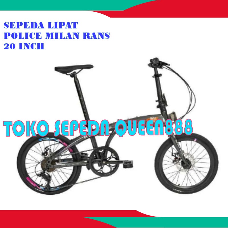 Jual Sepeda Lipat ELEMENT POLICE MILAN RANS 8 SPEED 20 INCH | Shopee ...