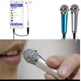 Jual Microphone mini mic earphone 2in1 colokan male to female mic telp ...