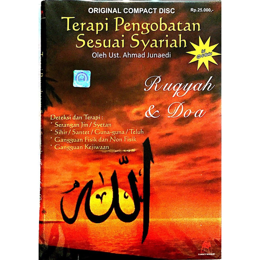 Jual Terapi Pengobatan Syariah: Ruqyah & Do'a [Bonus Buku] | CD ...