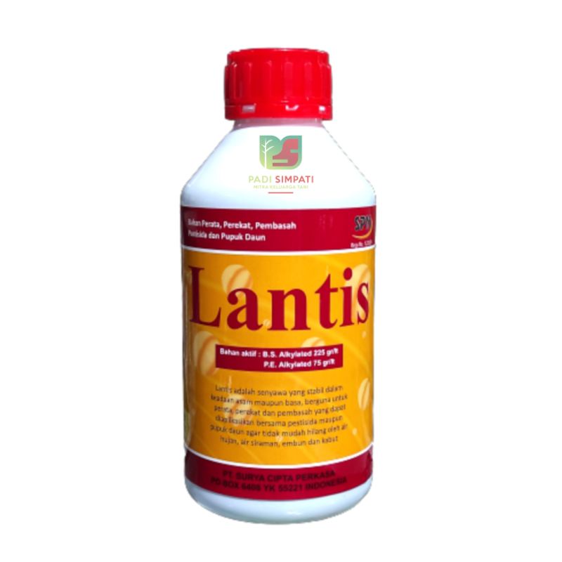 Jual LANTIS -1Liter Perekat, Perata, Pembasah Pestisida Dan Pupuk Daun ...