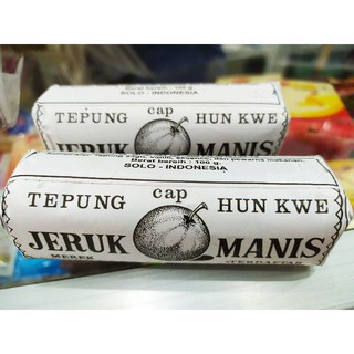 Jual Tepung Hun Kwe Putih 100gr cap Jeruk Manis Hunkwe | Shopee Indonesia