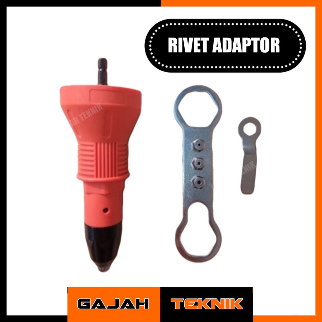Jual Rivet Adaptor Adaptor Rivet Ke Mesin Bor KAPUSI | Shopee Indonesia