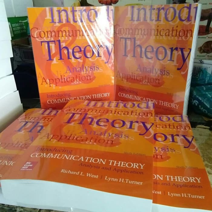 Jual BUKU INTRODUCING COMMUNICATION THEORY 6TH SIXTH EDITION WEST ...