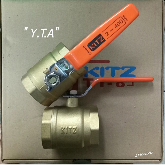 Jual ball valve 2 Inch Kitz / Stop Kran 2 Inch Kitz Termurah | Shopee ...