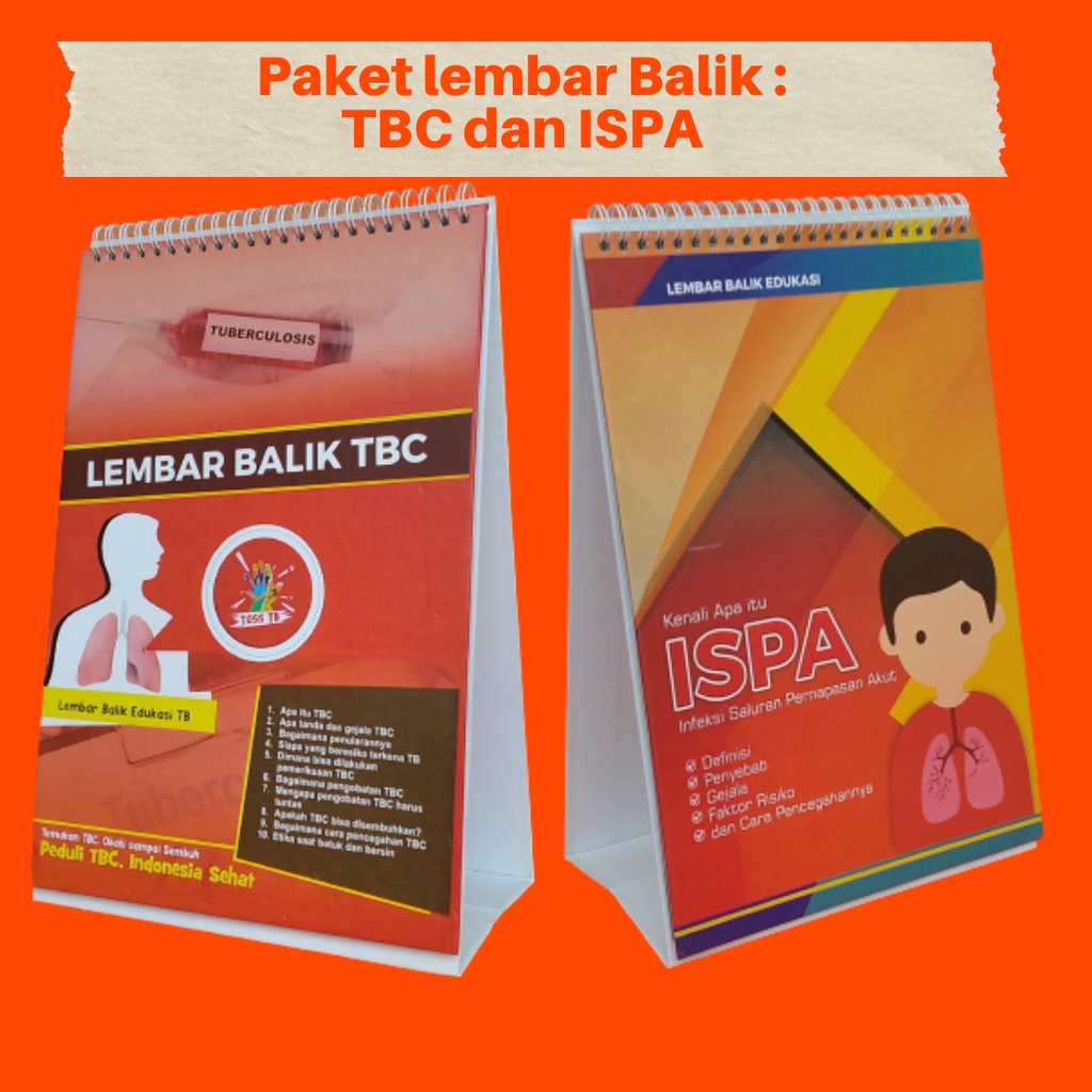 Jual Paket Hemat 6 - Paket Lembar Balik : Lembar Balik ISPA dan Lembar ...
