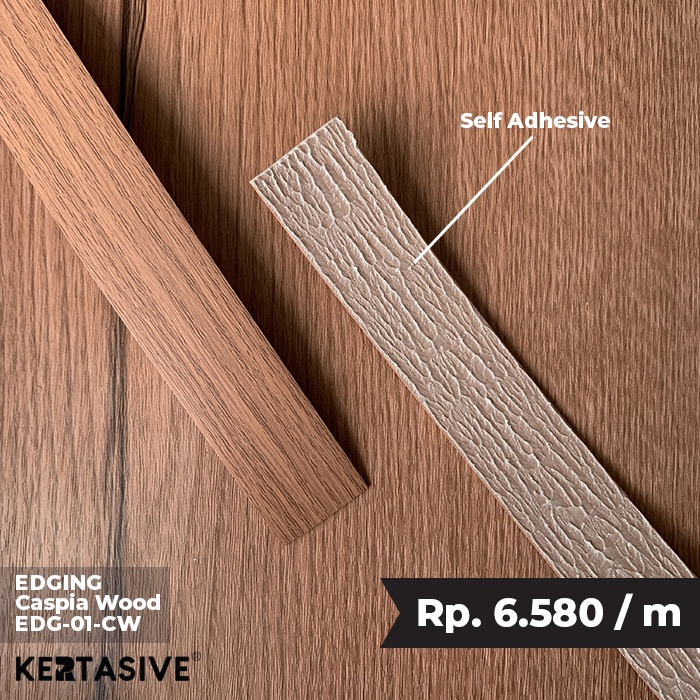 Jual EDGING CASPIA WOOD X 10 METER - PVC INTERIOR EDGING KERTASIVE ...