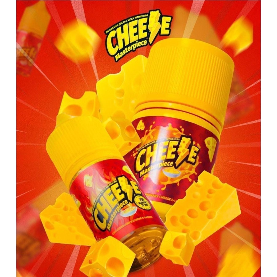 Jual LIQUID PODS 60ML CHEEZE MASTERPIECE 3MG 6MG | Shopee Indonesia