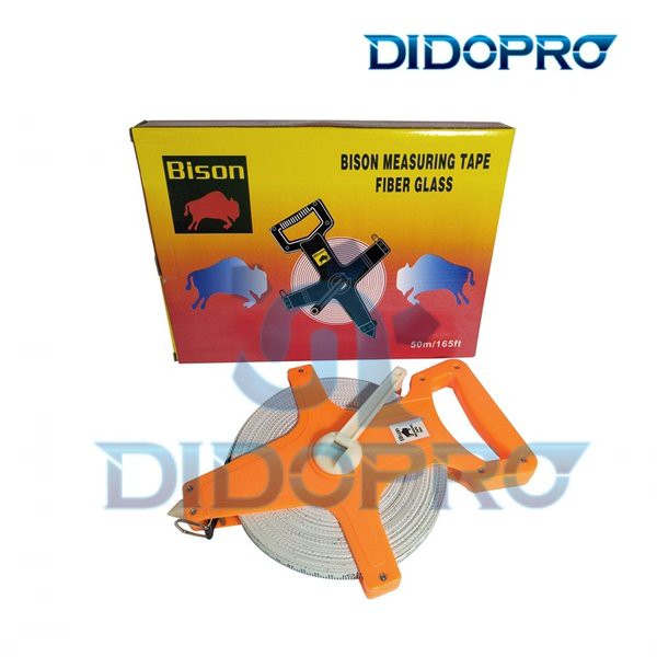 Jual Meteran Tancap 50 Meter Fiber Roll Panjang Meteran Gulung Roll ...