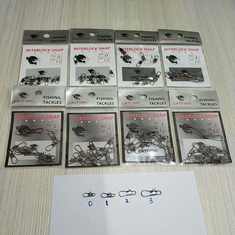 Jual interlock snap catfish. | Shopee Indonesia