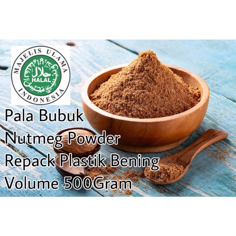Jual Pala Bubuk 500gram Nutmeg Ground | Shopee Indonesia