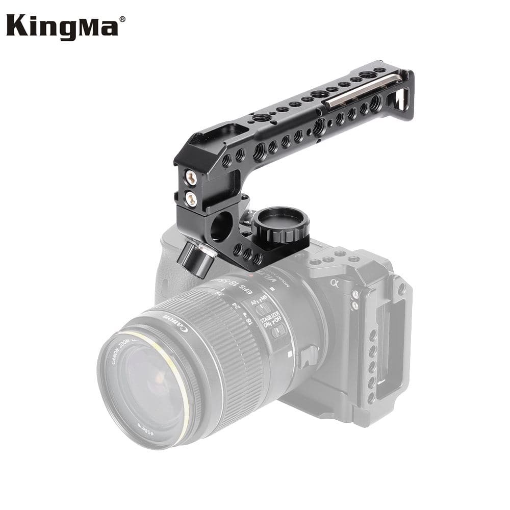 Jual KINGMA Cage Rig Top Hand Grip Rig Aluminum for Camera - Camera ...