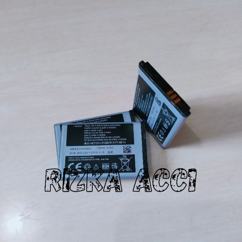 Jual Baterai Batre Hp Samsung C3303 Champ C140 AB463446BU Original ...