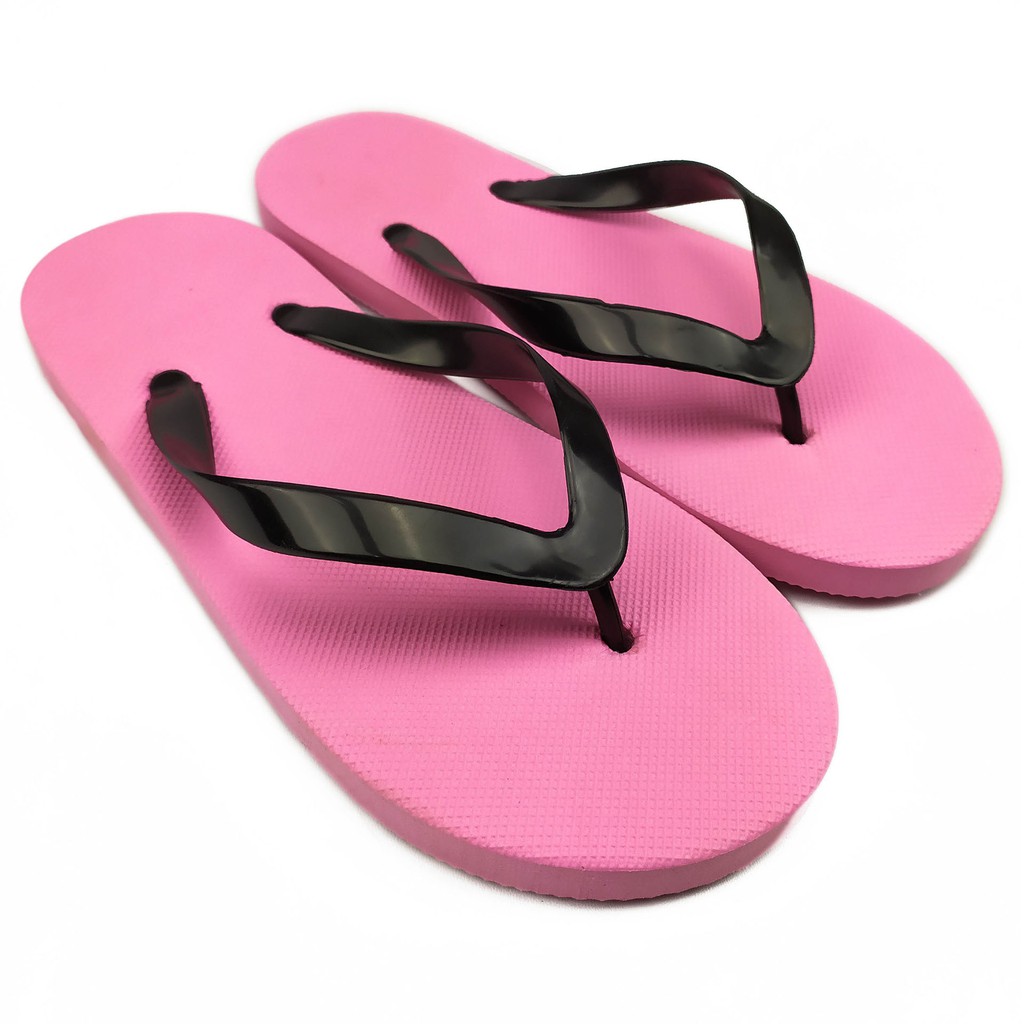Jual Sandal Jepit Polos | Sendal Spon Pria Casual Warna Pink | Shopee ...