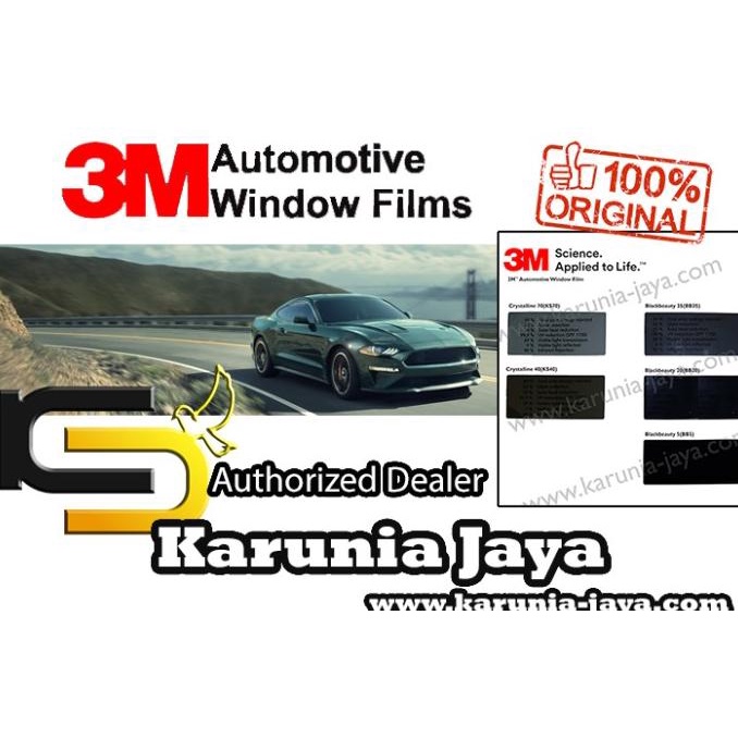 Jual Kaca Film 3M Garansi Resmi Paket Small Car Full Blackbeauty | Shopee Indonesia