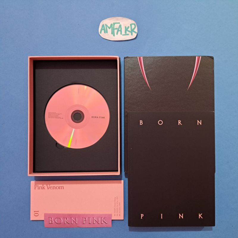 Jual [SHARING] BLACKPINK - BORN PINK ALBUM ONLY BOX SET ver. | Shopee ...