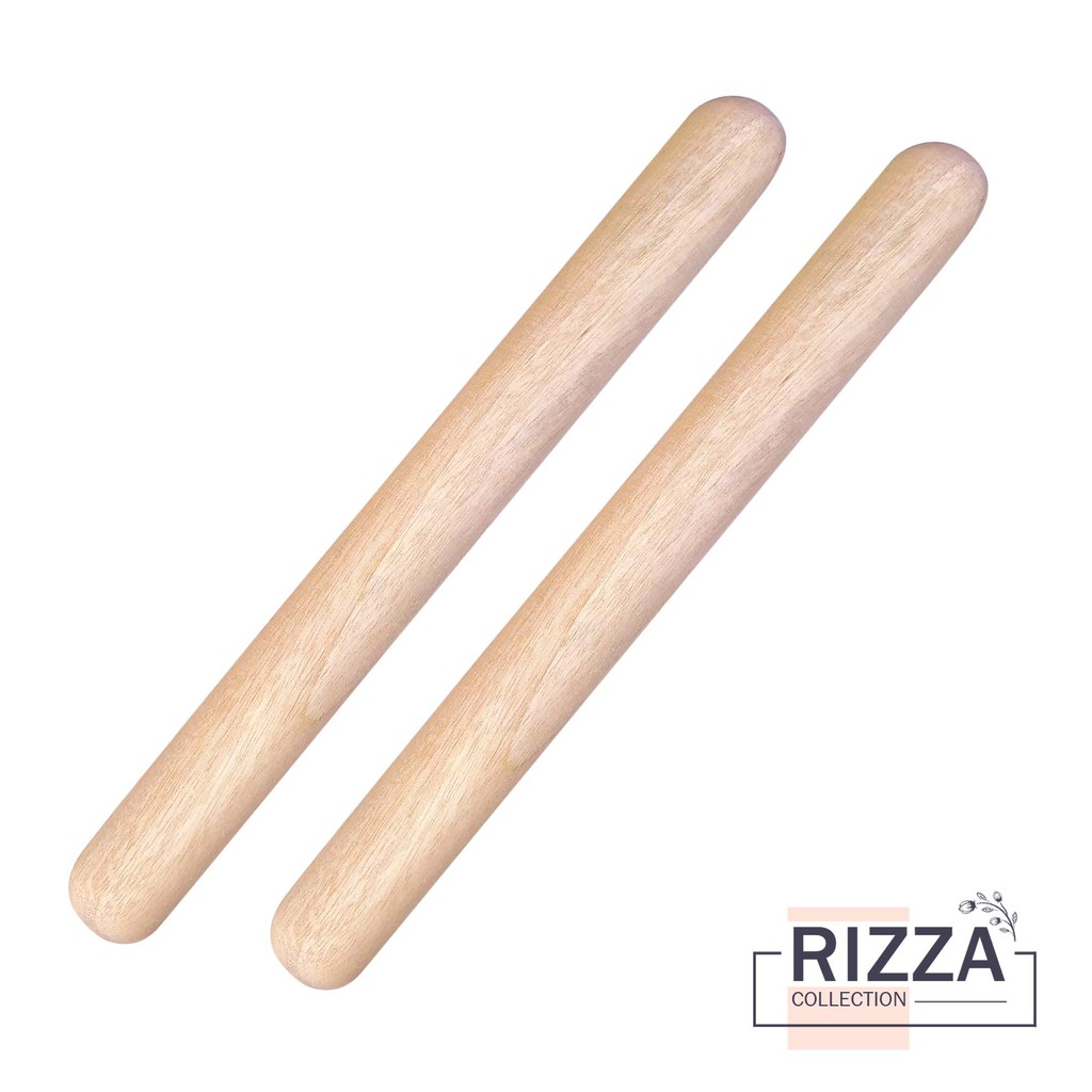 Jual Rolling Pin Kayu, Model Stick Ukuran 30 Cm, Penggiling Adonan Kayu ...