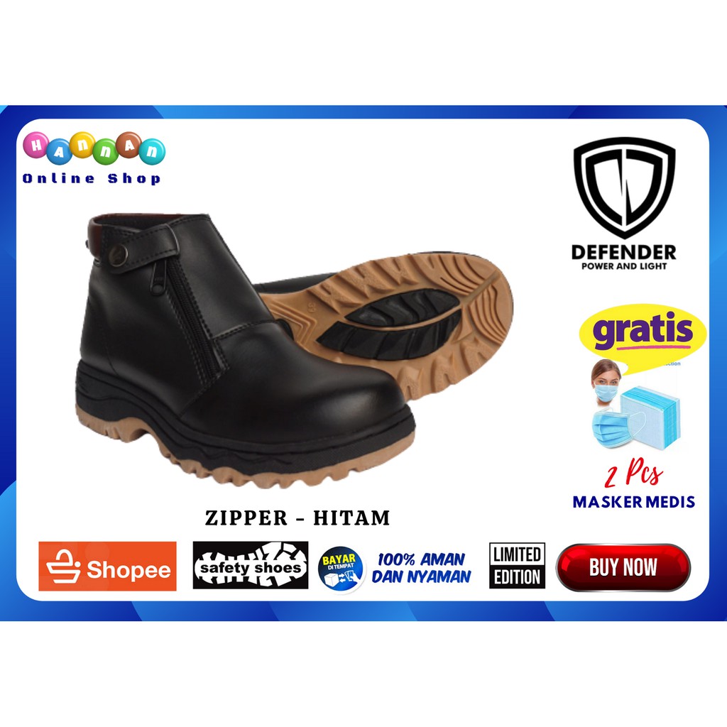 Jual SEPATU SAFETY SEMI BOOTS SAPATU KERJA PRIA BOOT TUKANG SAVETY BUT ...