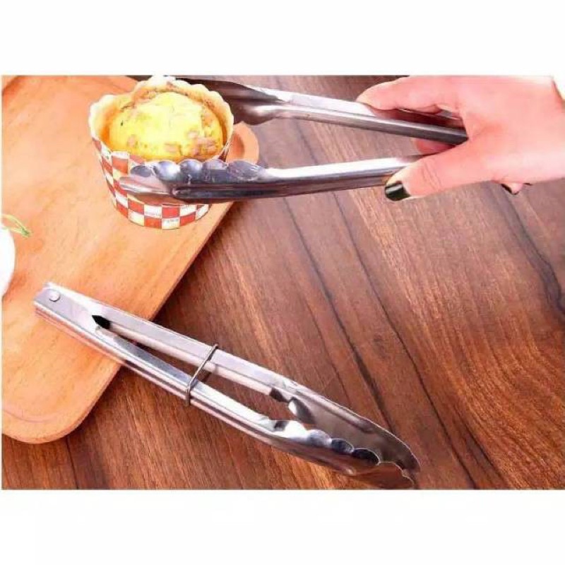 Jual Penjepit Capitan Jepit Gorengan Makanan Capit Panggangan Grill BBQ ...