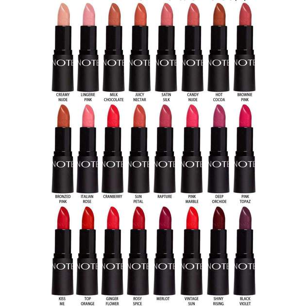 Jual NOTE Cosmetics Matte Moist Lipstick | Shopee Indonesia