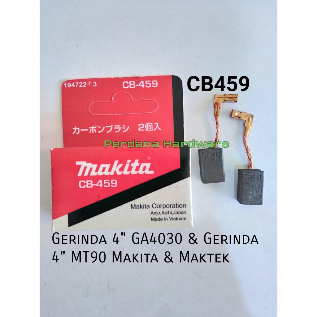 Jual Carbon Brush Sepul Areng Bostel / CB 459 Original Makita | Shopee ...