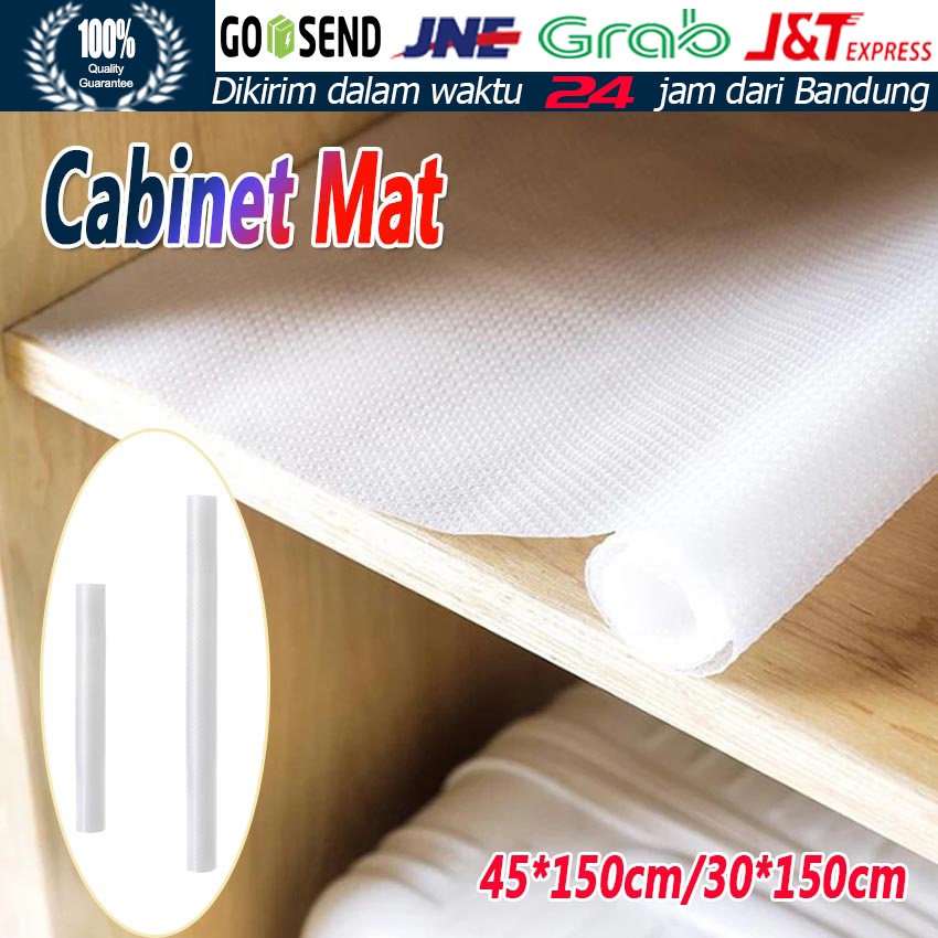 Jual Transparan Drawer Mat Alas Laci Lemari Es Dapur Meja Anti Slip Air ...