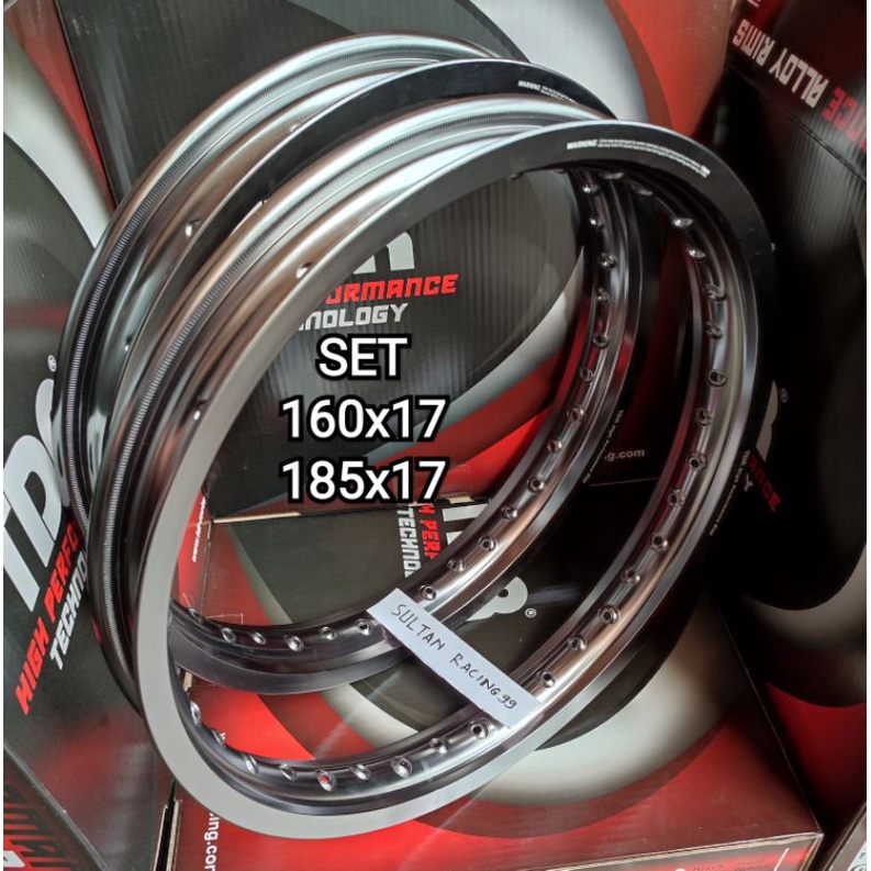 Jual Velg TDR Titanium Grey Ring 17 x 160+185 TDR OriginaL (1 Set ...