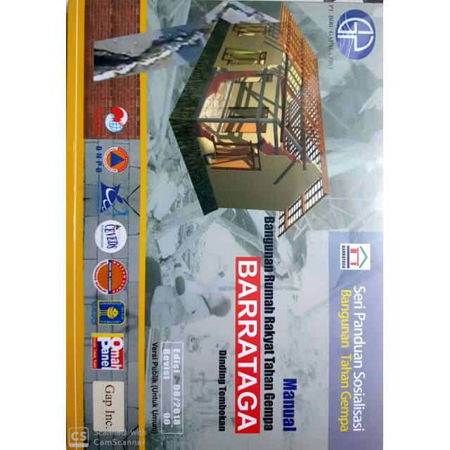Jual Buku Manual - Barrataga (Bangunan Rumah Rakyat Tahan Gempa ...