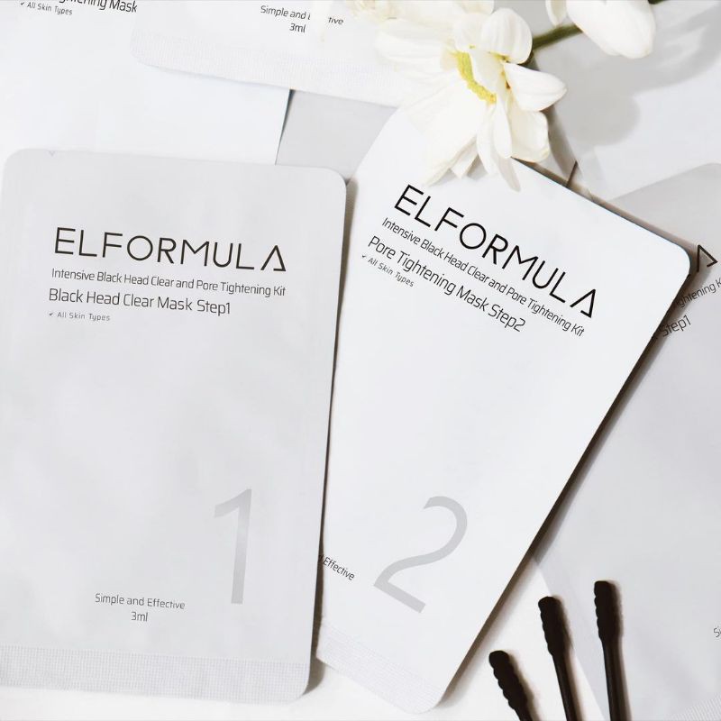 Jual ELFORMULA Intensive Black Head Clear and Pore Tightening Kit ...