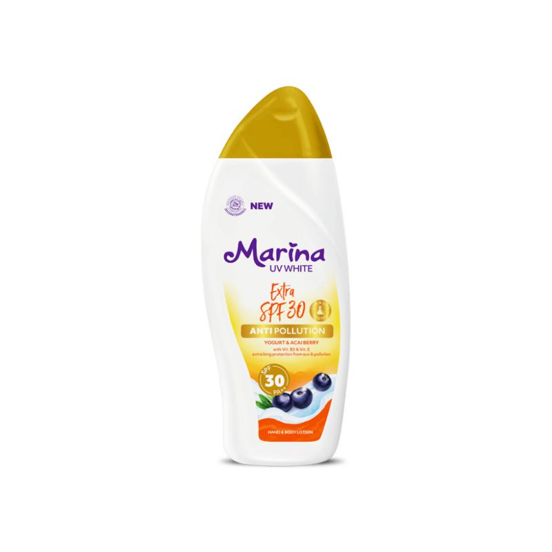 Jual Marina Hand Body Lotion UV White 185 ml / Marina Healthy and Glow ...