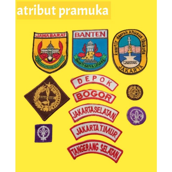 Jual set badge Pramuka untuk perempuan dan laki-laki | Shopee Indonesia