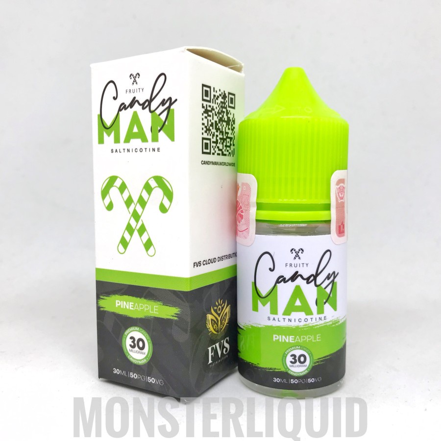 Jual SALT CANDY MAN PINEAPPLE BY TNT X FVS 30ML CANDYMAN | Shopee Indonesia