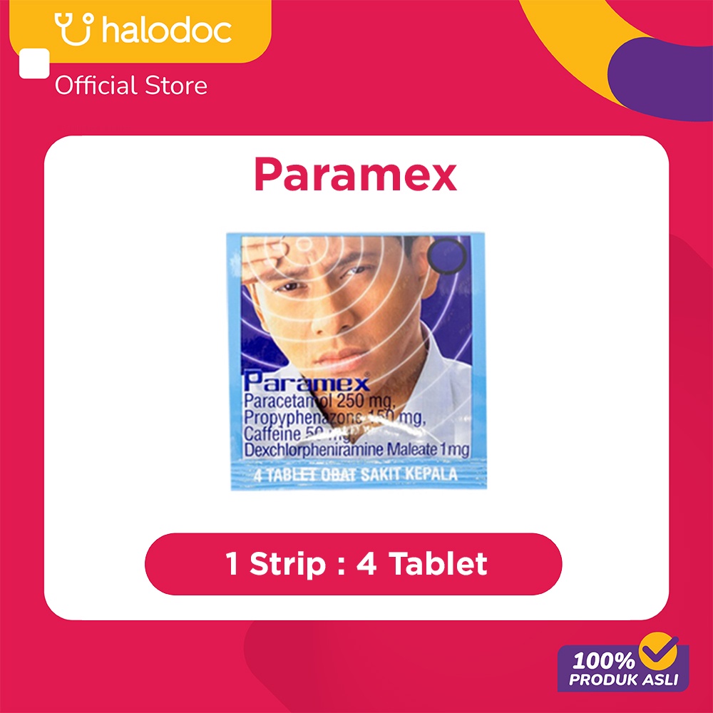 Jual Paramex 4 Tablet | Shopee Indonesia