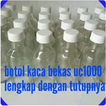 Jual Botol Kaca Bening UC 1000 150ml Lengkap Tutup Bersih / Botol ASI | Shopee Indonesia