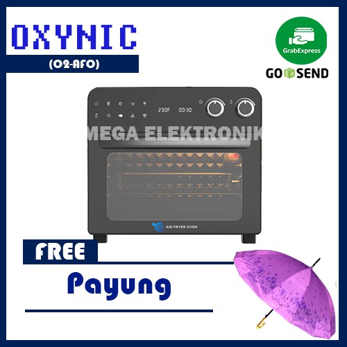 Jual Oxynic Air Fryer Oven (O2-AFO) Digital Full Touchscreen - FREE ...