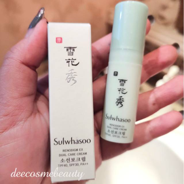 Jual Sulwhasoo Renodigm EX Dual Care Cream 5ml | Shopee Indonesia