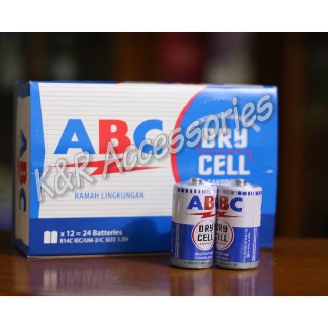 Jual BATERY ABC BIRU UKURAN BESAR | Shopee Indonesia