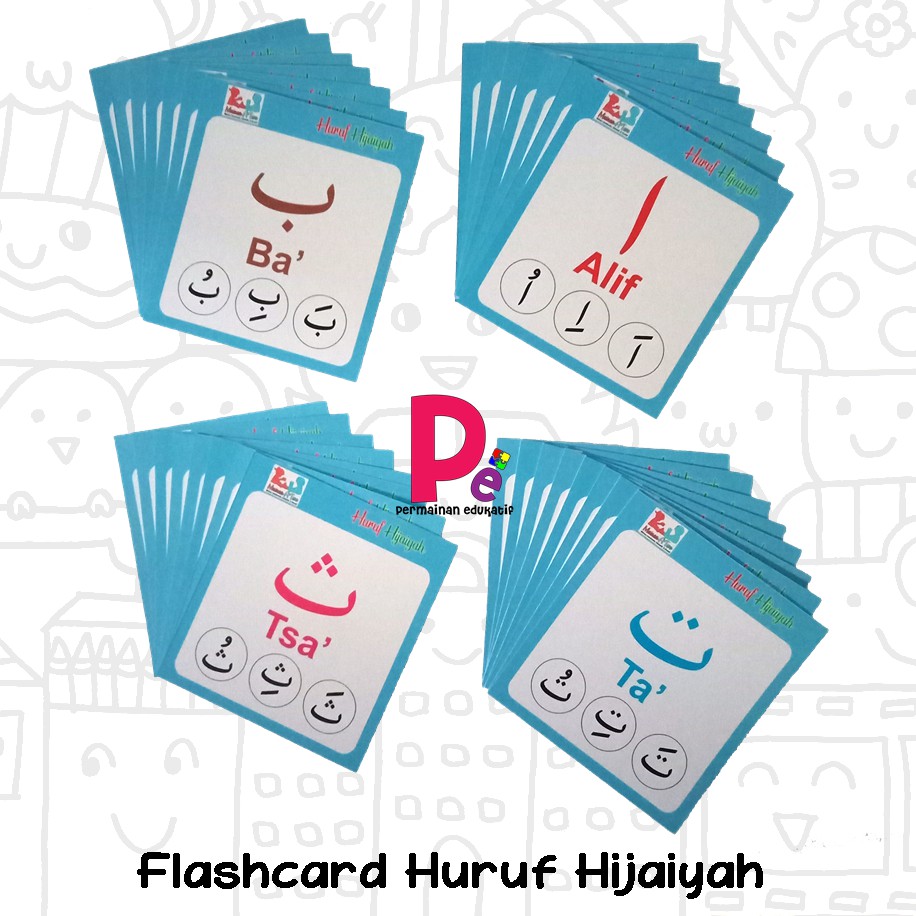 Jual (DISKON) Flashcard / Kartu Pintar Mainan Edukasi Anak Belajar ...