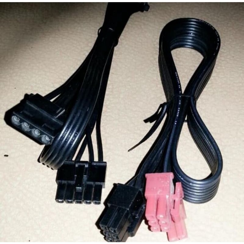 Jual modular 8 pin mobo 4+4 panjang standar psu | Shopee Indonesia