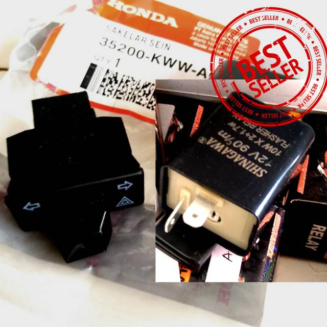 Jual Paket switch hazard dan flasher sein bunyi | Shopee Indonesia