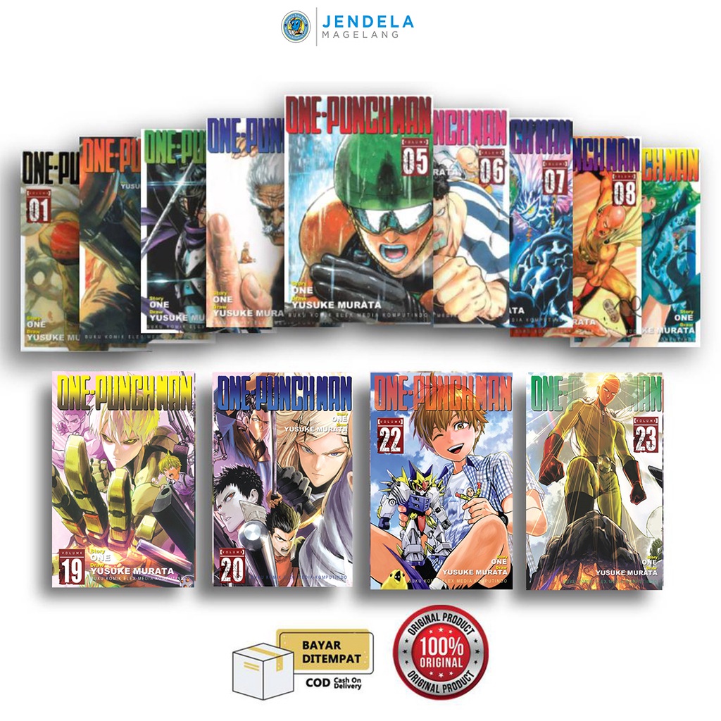 Jual Komik One Punch Man (Seri Lengkap) by One & Yusuke Murata | Shopee Indonesia