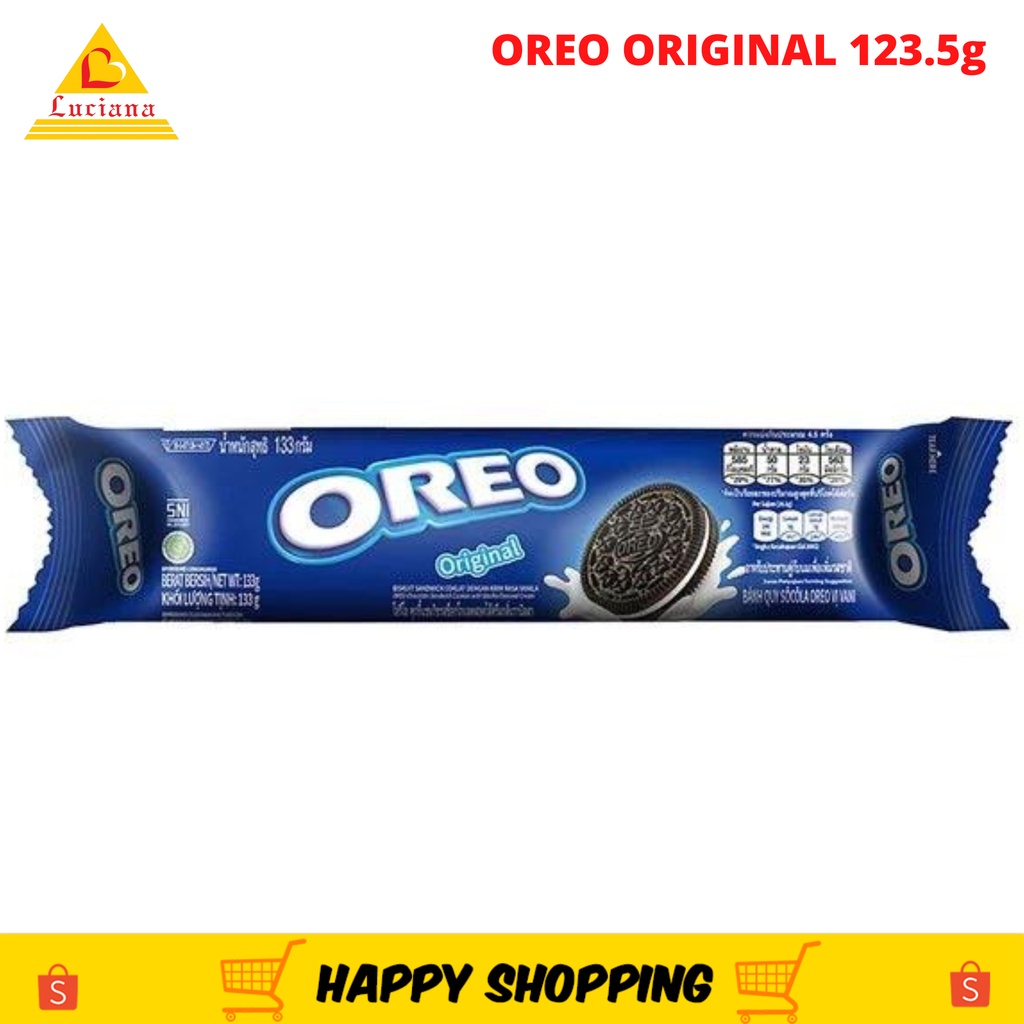Jual Oreo Biskuit Krim Original 123.5g | Shopee Indonesia