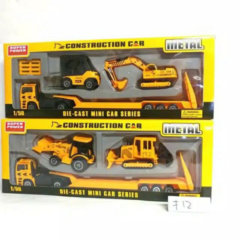 Jual Mainan Mobil Truk Construction Truck Diecast Truk Keruk Buldozer ...