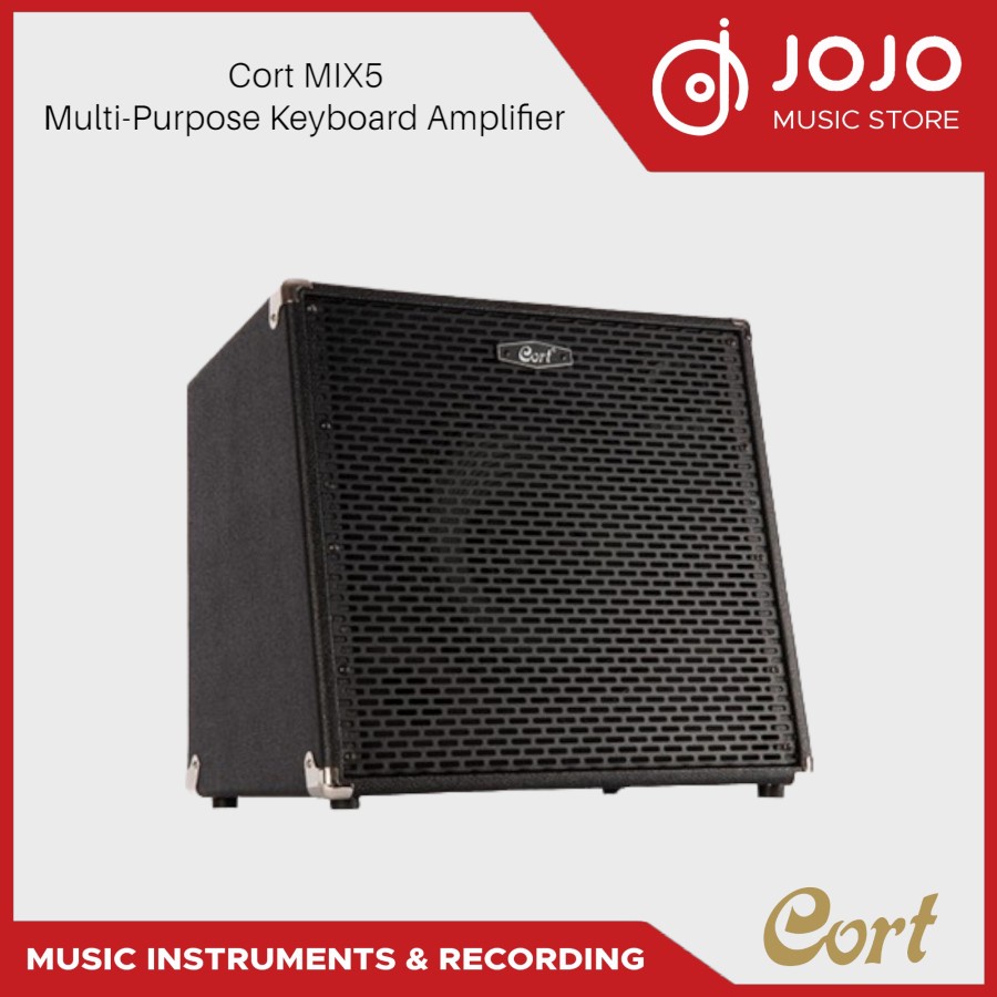 Jual Cort MIX5 keyboard Amplifier 150 Watt Ampli Keyboard 5 Channel ...