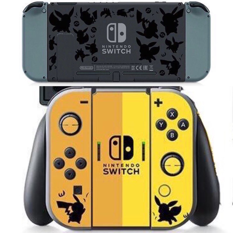 Jual Sticker Stiker Skin Decal Nintendo Switch Joycon Pokemon Pikachu ...